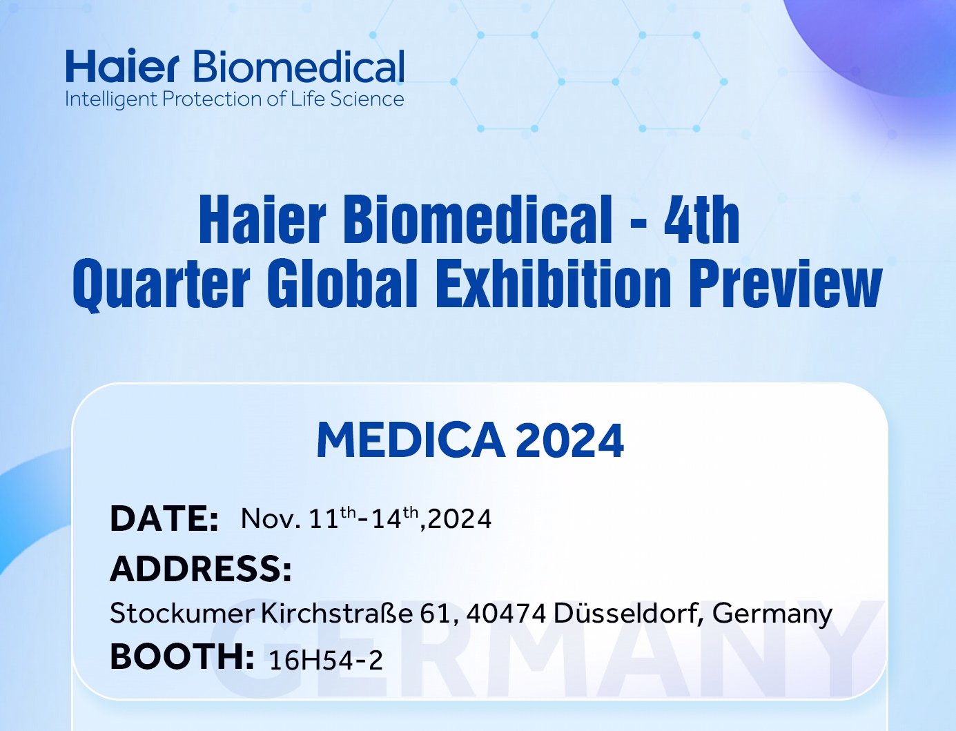 Haier Biomedical News